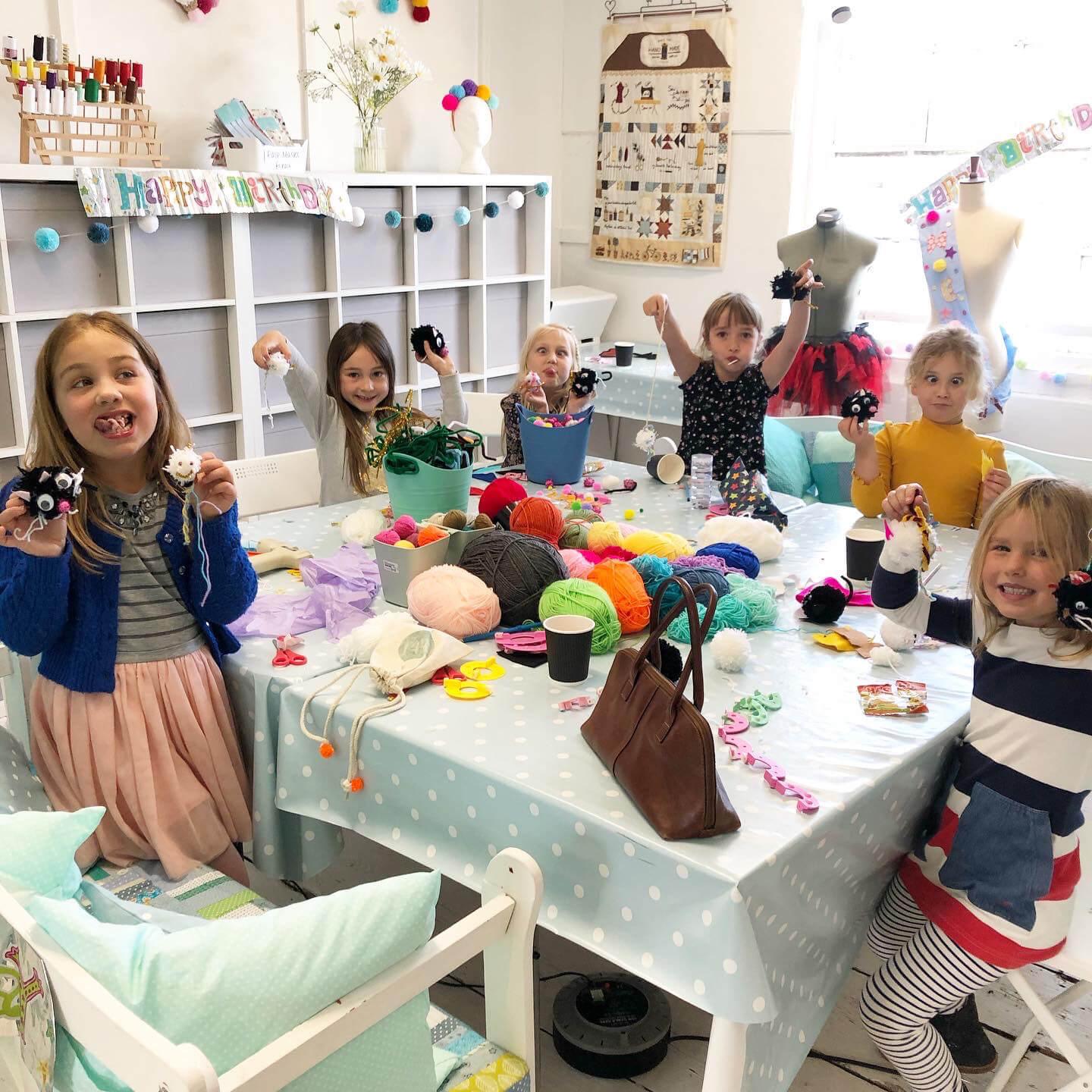 Craft Parties in Devon - Children’s Arts & Craft Birthday Parties – Pom ...