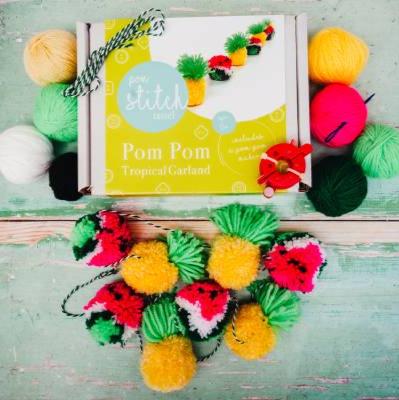 Pom Pom Craft Kits - DIY Craft Kits - Pom Stitch Tassel